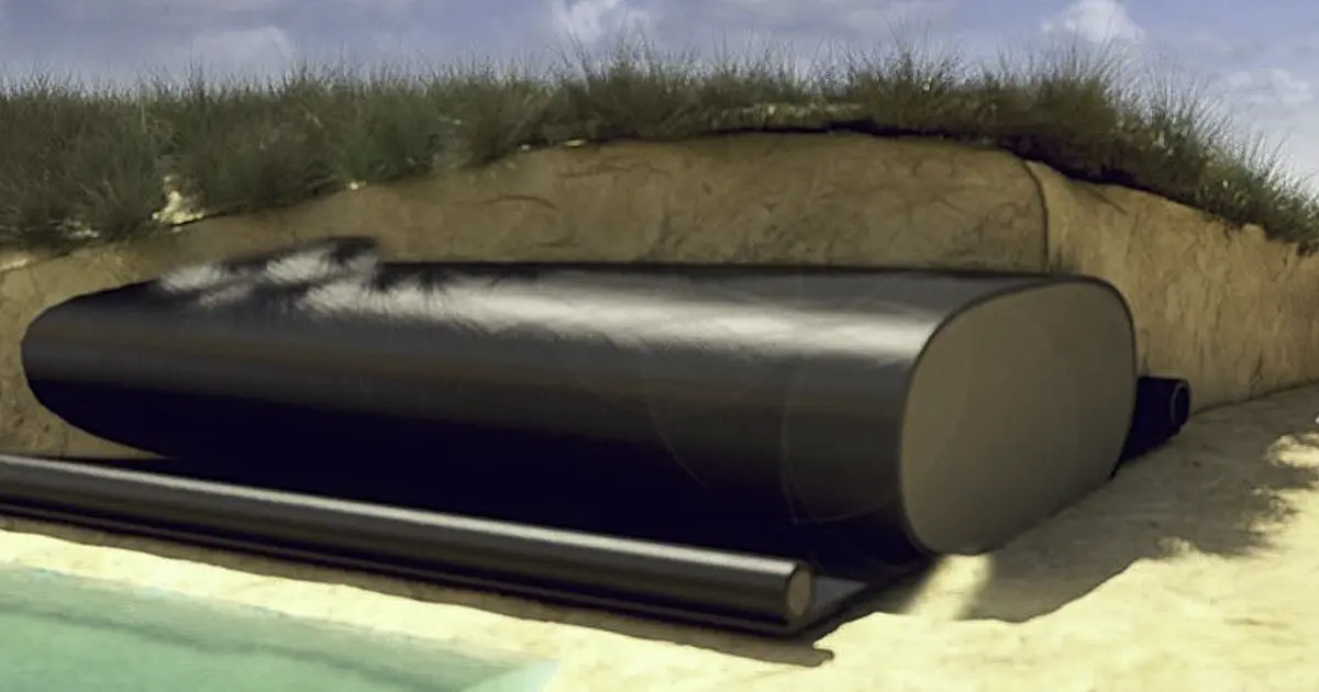 Geotube® containers protect shorelines and restore beaches